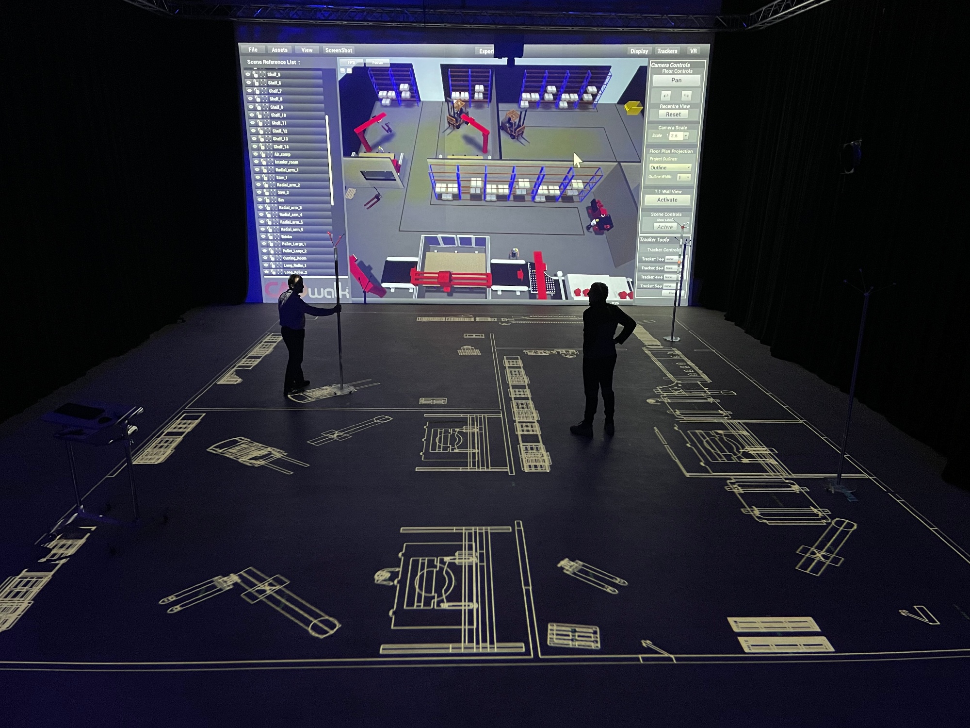 Spatial Augmented Reality VR CADwalk Spatial Augmented Reality VR CADwalk